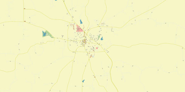 Rusk Texas US Map Vector High Detailed editable Adobe Illustrator in ...