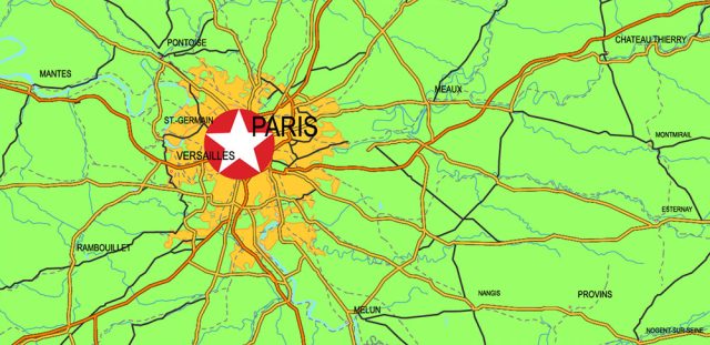 _Europe Mercator Projection Political Vector Map High detailed fully ...