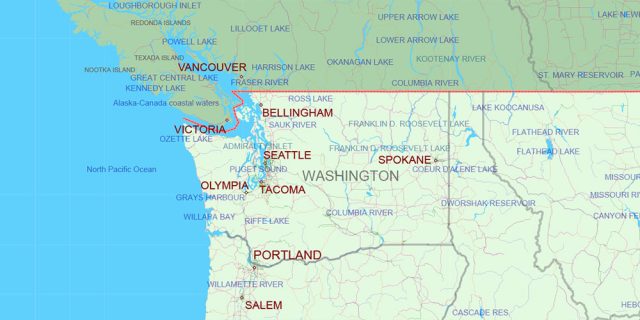 _World Mercator Projection Political Vector Map High detailed fully ...