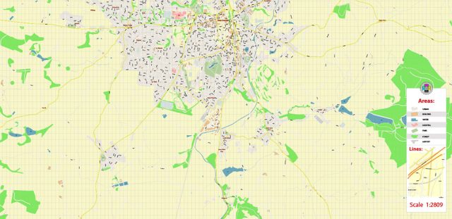 Macclesfield UK Map Vector City Plan High Detailed Street Map editable ...