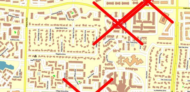 Memphis Tennessee US PDF Vector Map: City Plan High Detailed Street Map ...