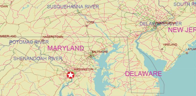 _World Geo Lat-Long Projection Political PDF Vector Map (1989 year ...