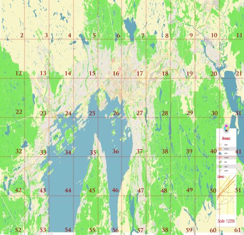 Oslo Norway Tourist Map multi-page atlas, contains 60 pages vector PDF – Maps in Vector ...