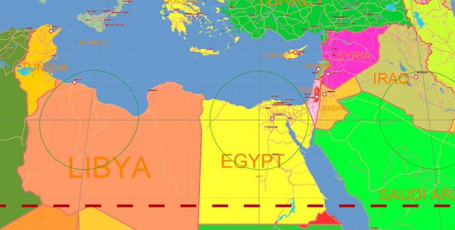 World Interrupted Goode’s Homolosine Projection Political Vector Map ...