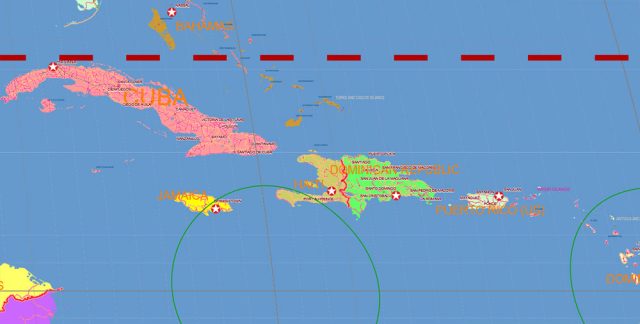 World Interrupted Goode’s Homolosine Projection Political Vector Map ...
