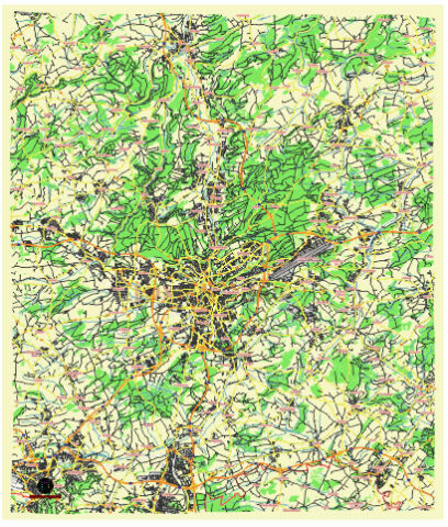 Luxembourg editable vector map svg free – Maps in Vector: Detailed ...